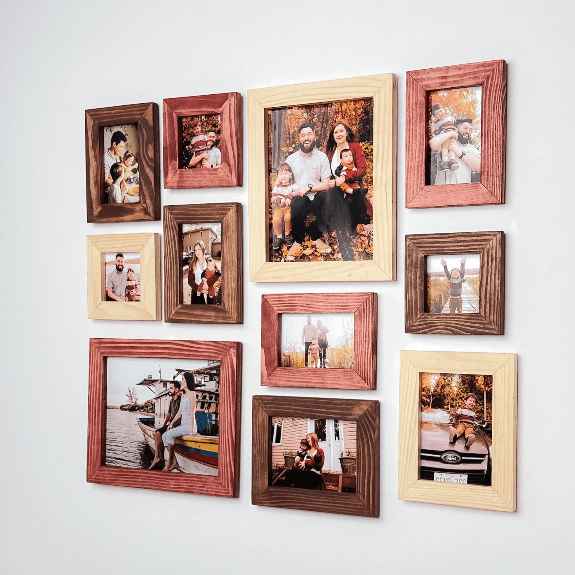 Photo Gallery Wall Set - Custom Picture Frame Collage