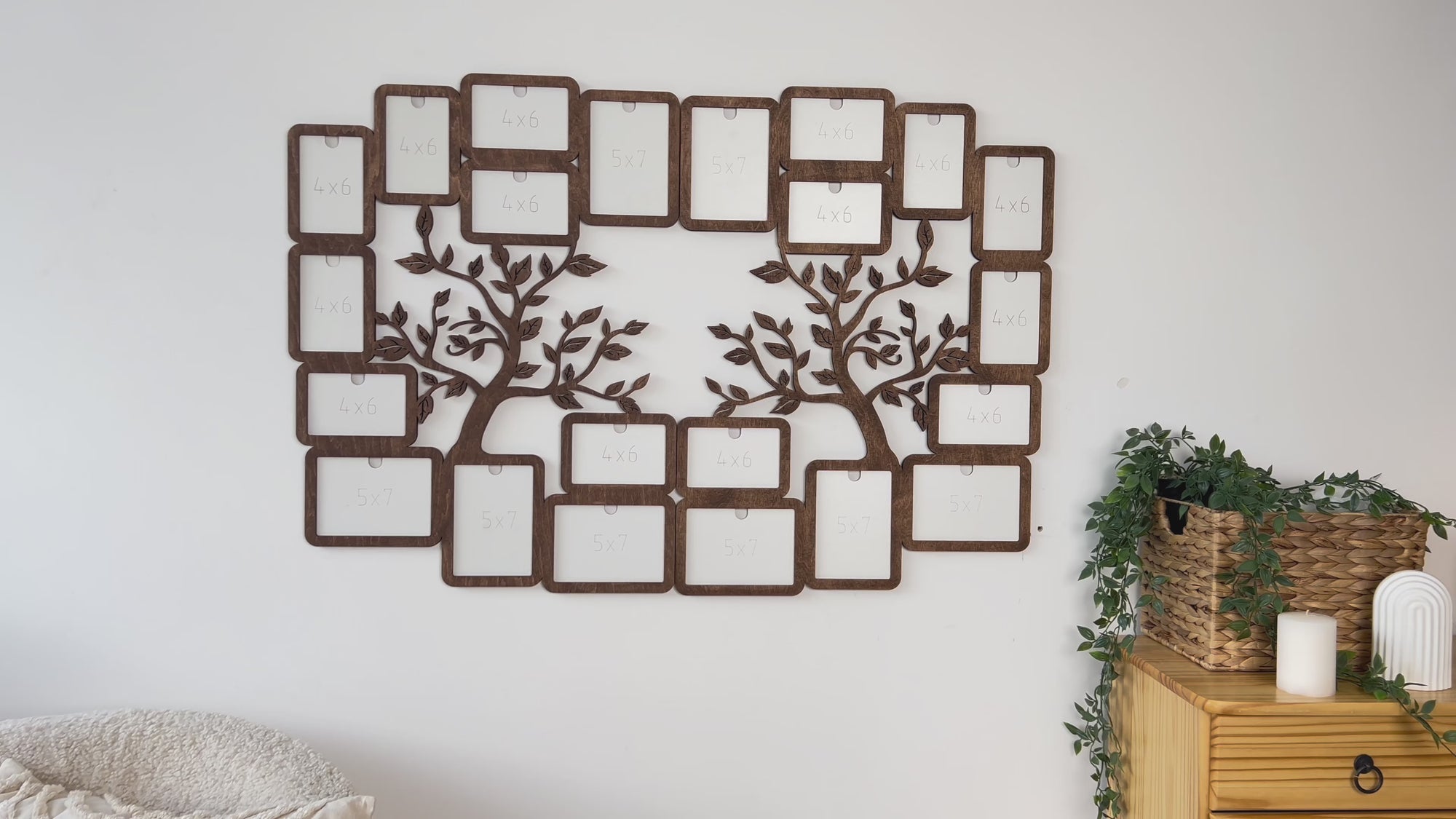 Personalized Family Tree Collage | Custom Picture Frame Collage