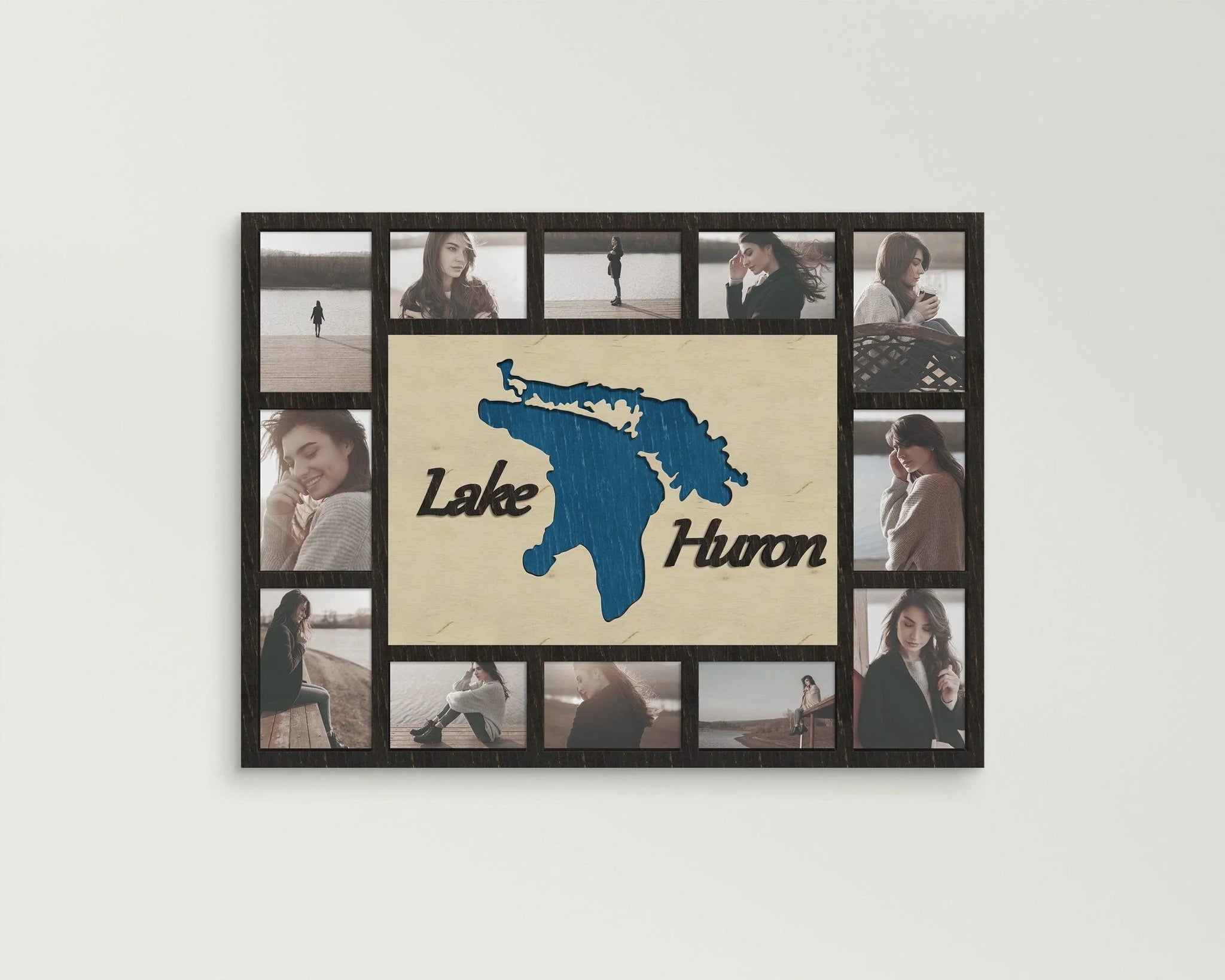 Buy Personalized Lake Picture Frame - Photo collage