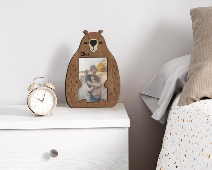 Teddy Bear Photo Frame - Kids Picture Frame - Nursery Decor