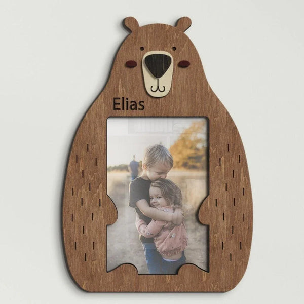 Teddy Bear Photo Frame - Kids Picture Frame - Nursery Decor