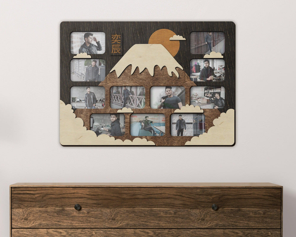 Buy Mount Fuji Picture Frame | Asian Wall Decor Photo Frame Collage